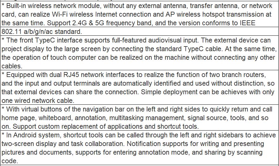 TV-75830E Interactive Flat Panel – ITC MALAYSIA - PA System | LED ...