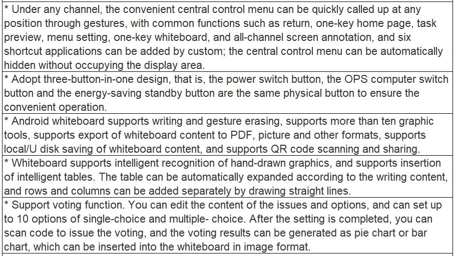 TV-75830E Interactive Flat Panel – ITC MALAYSIA - PA System | LED ...