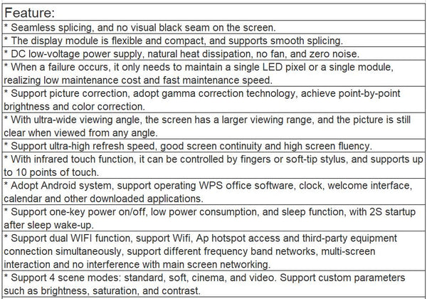 TV-W130-YZT Interactive Indoor Full Color LED Video Wall – ITC MALAYSIA ...