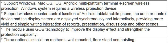 TV-W130-YZT Interactive Indoor Full Color LED Video Wall – ITC MALAYSIA ...