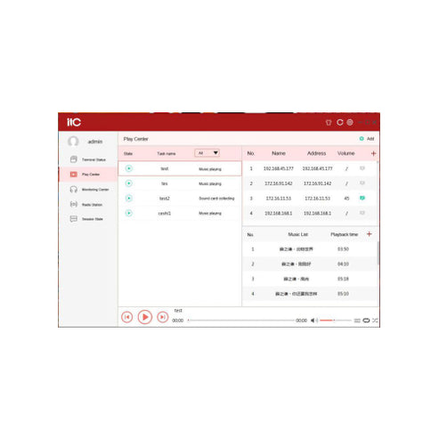 T-7700T IP Network Broadcast System Sub-control Software V2.03 – ITC ...