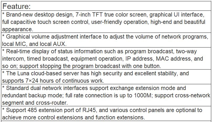 T-7802U Desktop Intercom Paging Microphone – ITC MALAYSIA - PA System ...