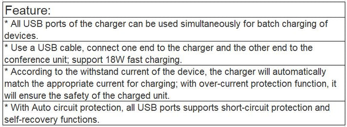 TS-W180Q Charging box – ITC MALAYSIA - PA System | LED Screen Panel TV | Video Conferencing